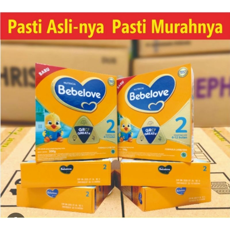 Jual BEBELOVE GREAT 2 6-12BLN 200GR | Shopee Indonesia