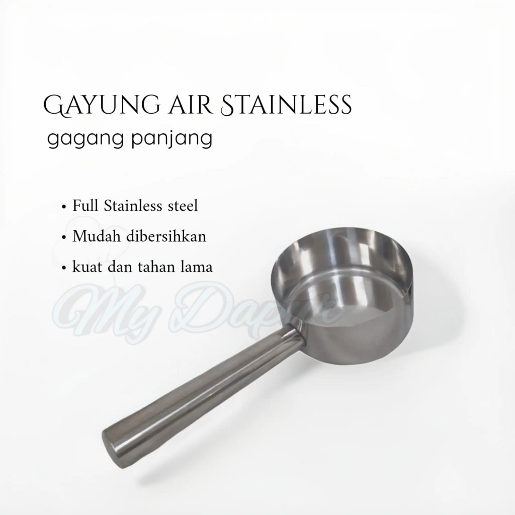 Jual Gayung Air Gagang Panjang Stainless Tebal | Shopee Indonesia