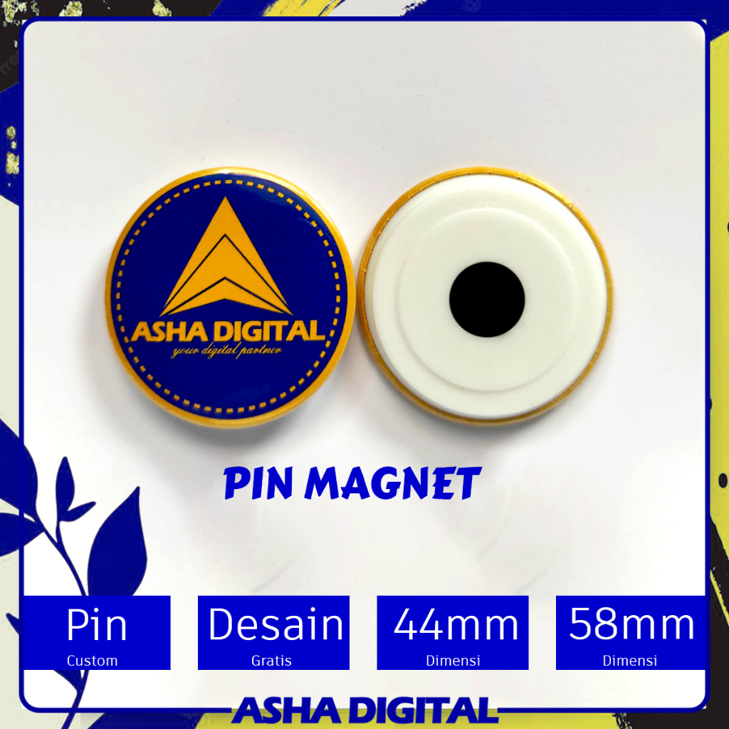 Jual Pin Magnet | Cetak Pin Bross | Ganci Custom Desain | Pin Peniti ...