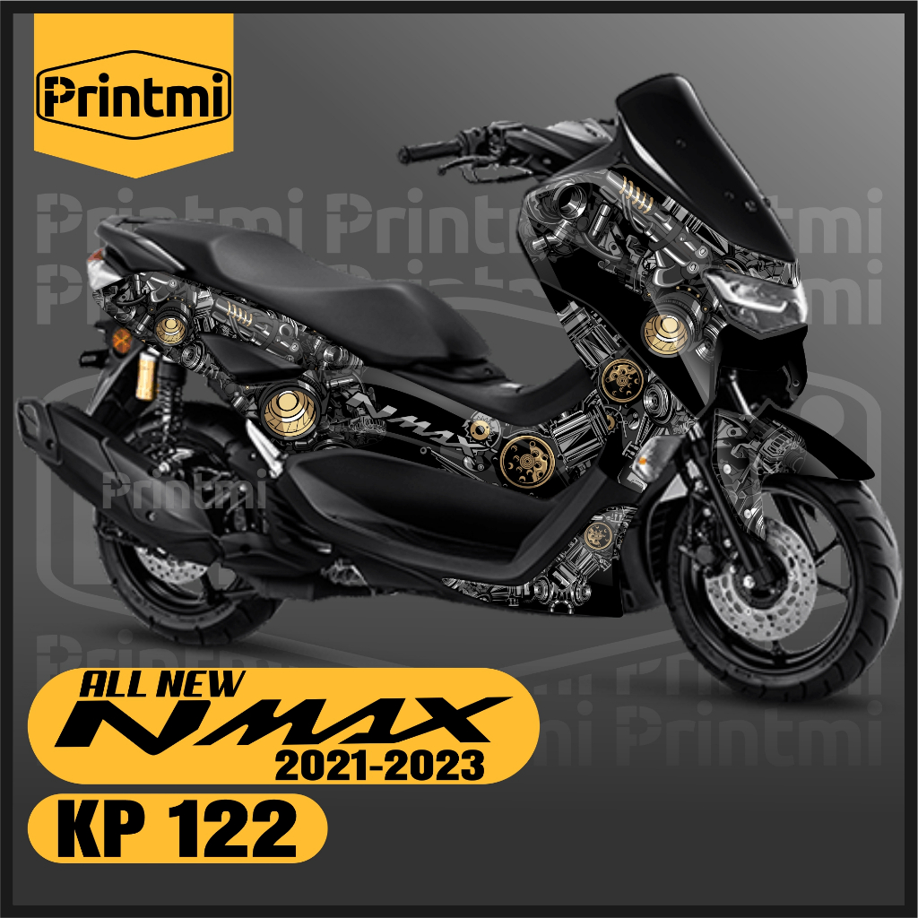 Jual Printmi Stiker Decal Motor Nmax 155 New 2021 2022 2023 2024 Full ...