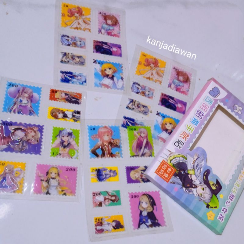 Jual Stiker Perangko Hologram Set Sticker Prangko | Shopee Indonesia