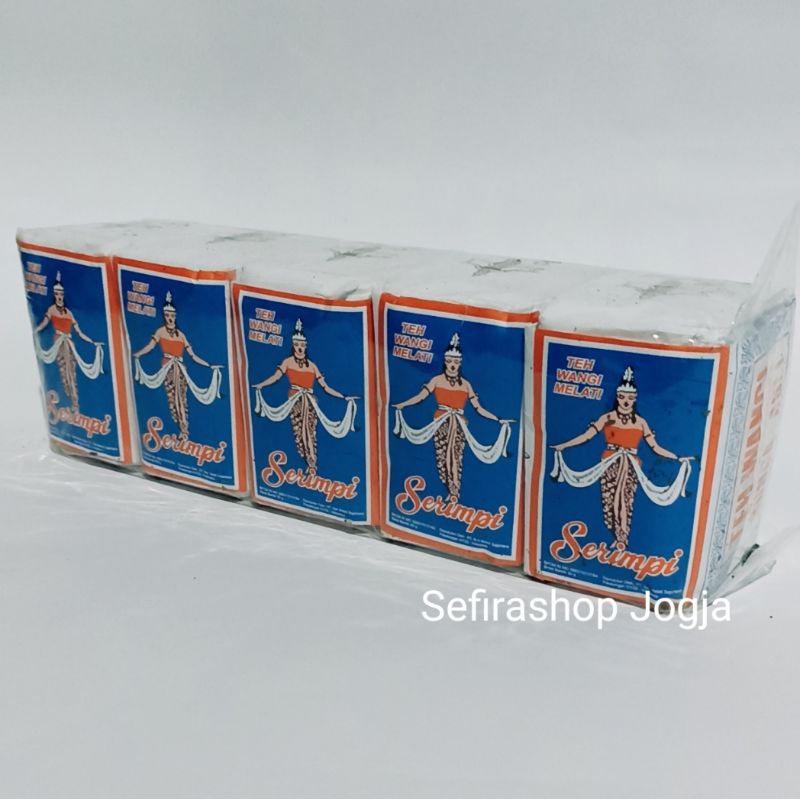 Jual Teh Serimpi Biru 80 gr 1 pack (isi 5 pcs x 80 gram) | Shopee Indonesia