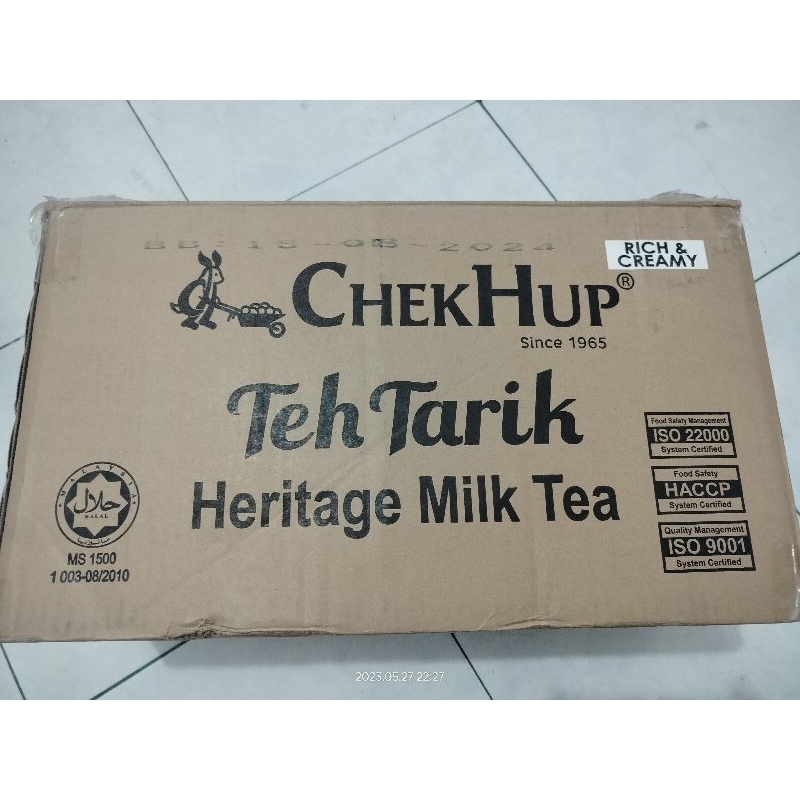 Jual Chek Hup Teh Tarik Rich & Creamy per dus | Shopee Indonesia
