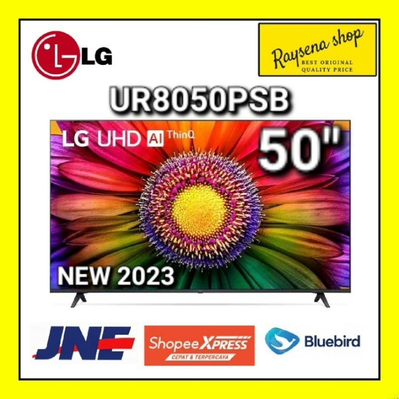 Jual LG 50UR8050 SMART TV 50 INCH UR80 UHD 4K HDR ThinQ AI LG 50UR8050PSB | Shopee Indonesia