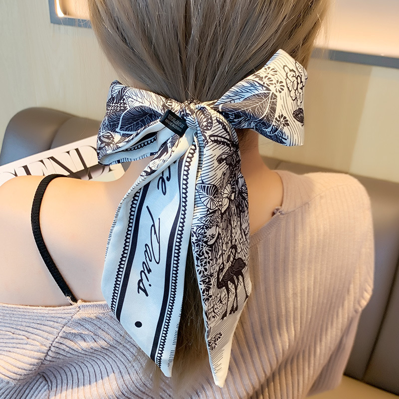 Jual Aksesori Syal Rambut dan Syal multifungsi scarf Silk Import ...