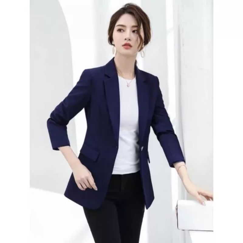 Jual Jas Wanita Formal - JasKantor Wanita Jas Kerja Wanita | Shopee ...