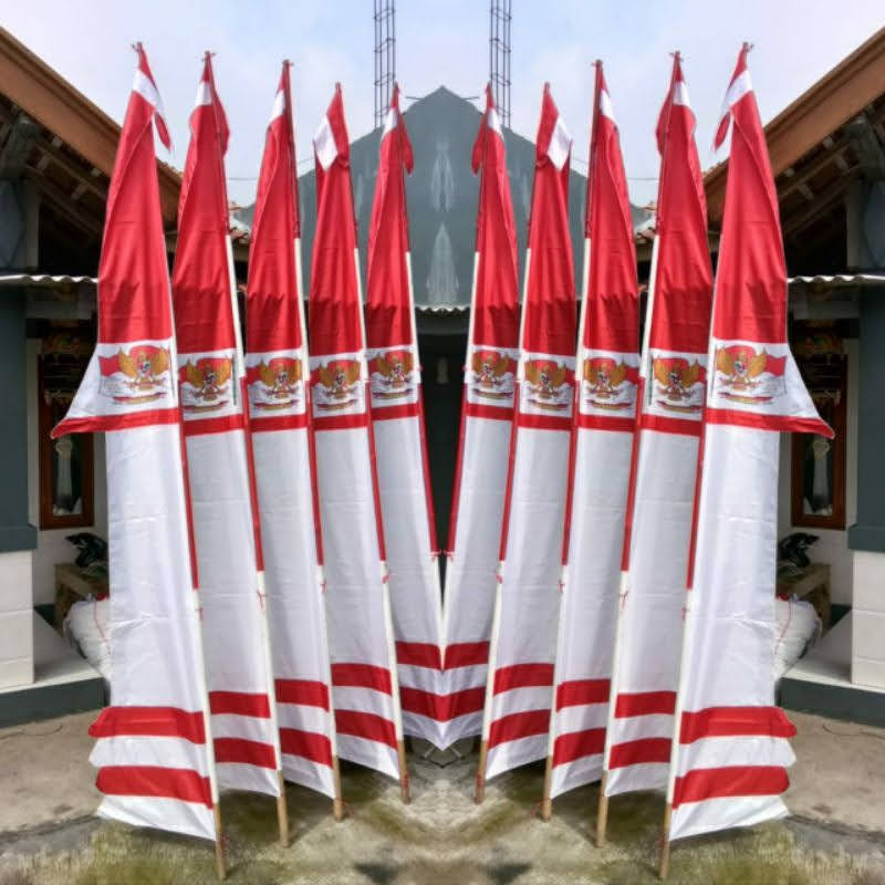 Jual Bendera umbul umbul JUMBO (Bandir) 1kodi/20pcs | Shopee Indonesia