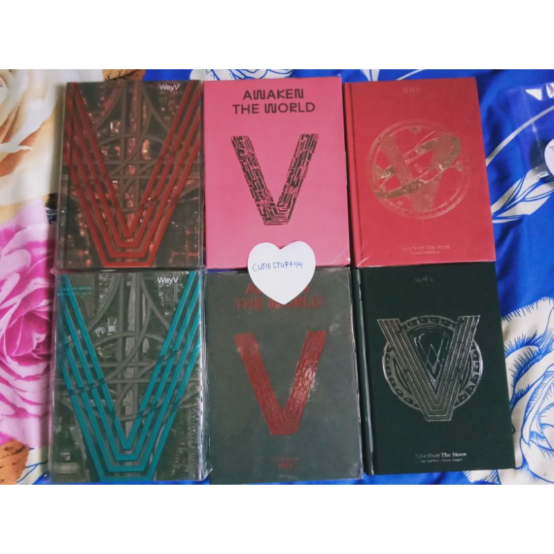 Jual [BACA DESKRIPSI] Album only wayv totm, awaken the world, kickback ...