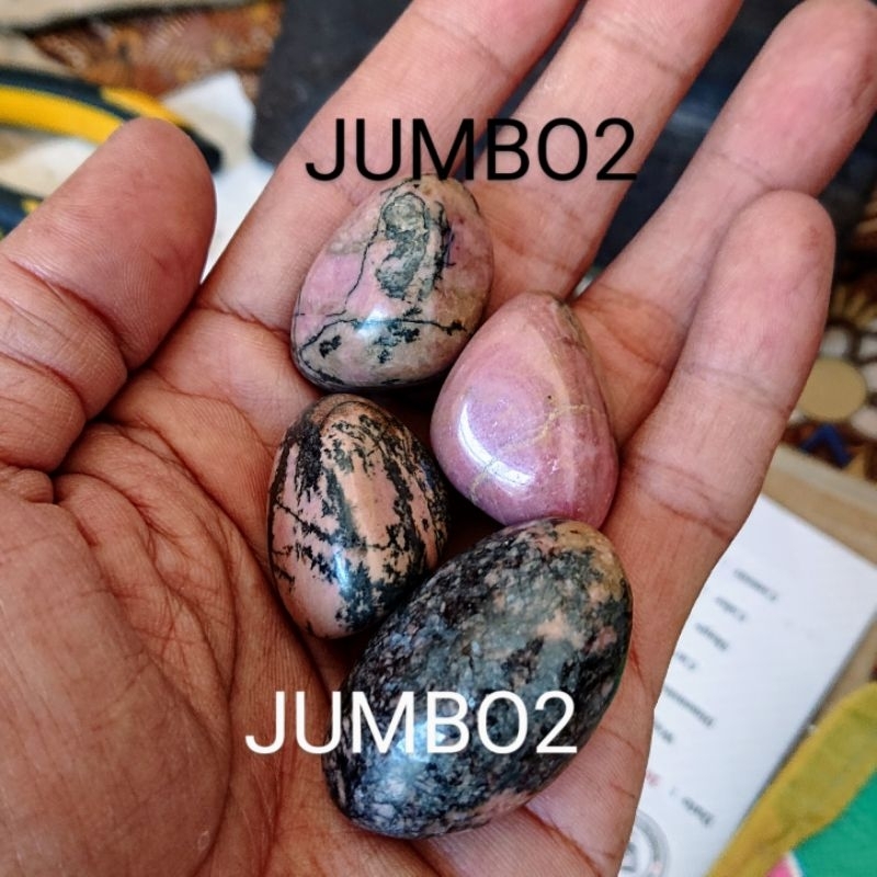 Jual NATURAL BATU RED BORNEO / NATURAL RHODONITE | Shopee Indonesia