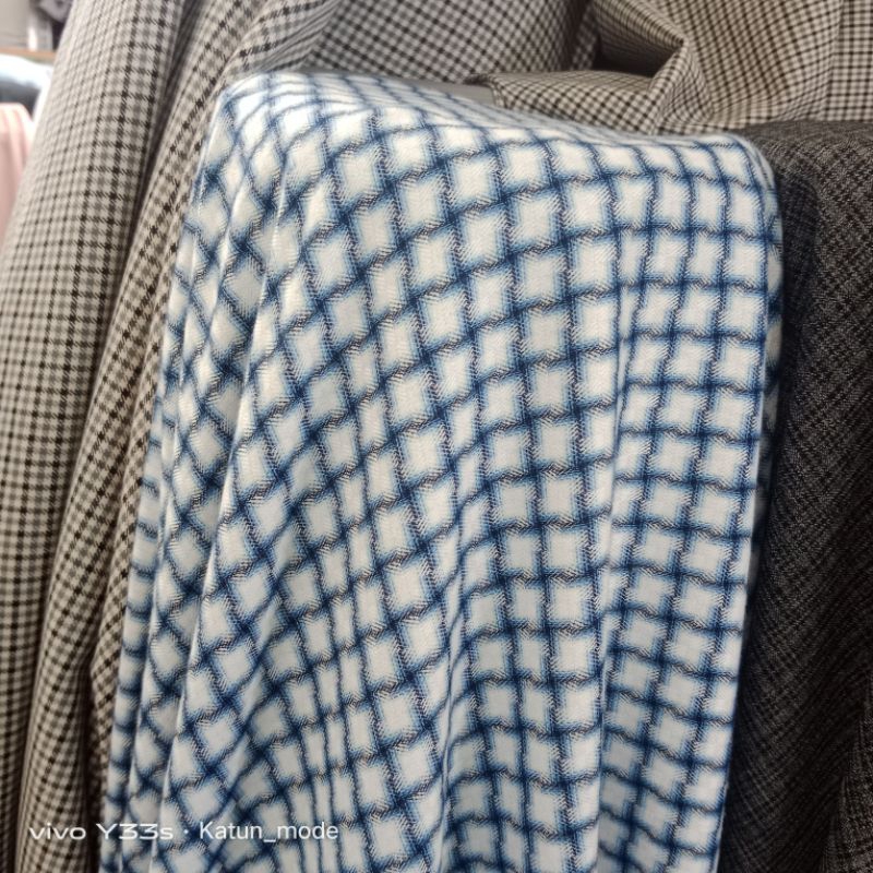 Jual bahan kain tweed /semi wol harga per setengah meter | Shopee Indonesia