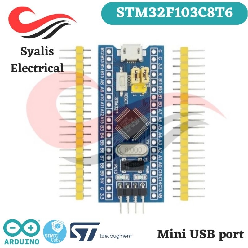 Jual STM32F103C8T6 STM32 BOARD [Syalis] | Shopee Indonesia
