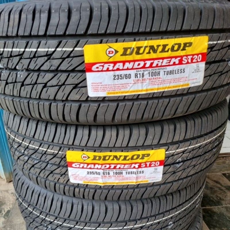 Jual Ban dunlop 235/60R16 grandtrek st20 rush terios innova rav4 escudo ...