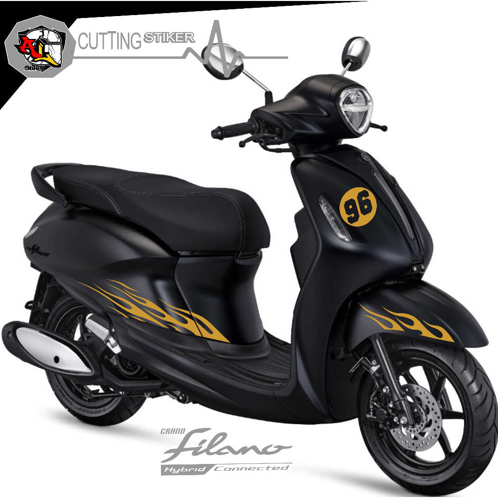 Jual STICKER CUTING/227 FILANO/STRIPING GRAND FILANO/STIKER GRAND ...