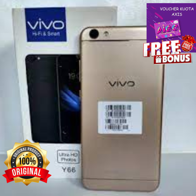 Jual hp terbaru hanphone vivo y66 ram 4gb murah 100% original cuci ...