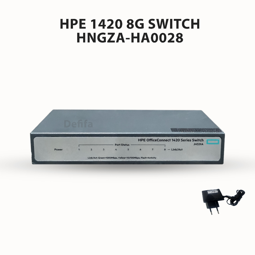 Jual HPE OFFICECONNECT 1420 8G SWITCH (JH329A) | Shopee Indonesia