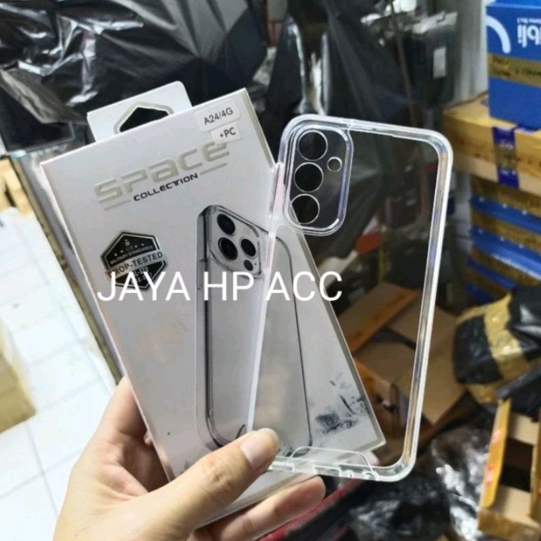 Jual Samsung A24 case clear SPACE MILITARY | Shopee Indonesia
