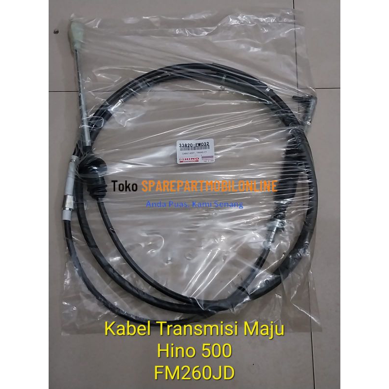 Jual Kabel cable persneling transmisi maju hino 500 33820-ew032 ...