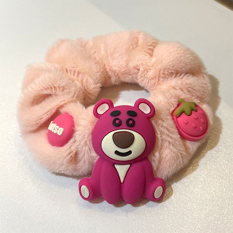 Jual COD ️Bando Lotso Karakter Telinga Bear Lucu Korea Beruang Stroberi ...
