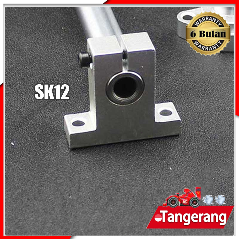 Jual Vertical Axis Bracket Holder Linear SK12 Linear Rail Shaft Support ...