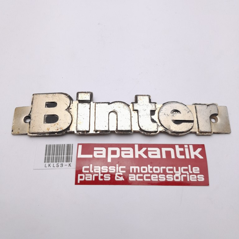 Jual Kawasaki Binter GTO KH100 KH110 KH125 Emblem Tangki 1Pc Bekas ...