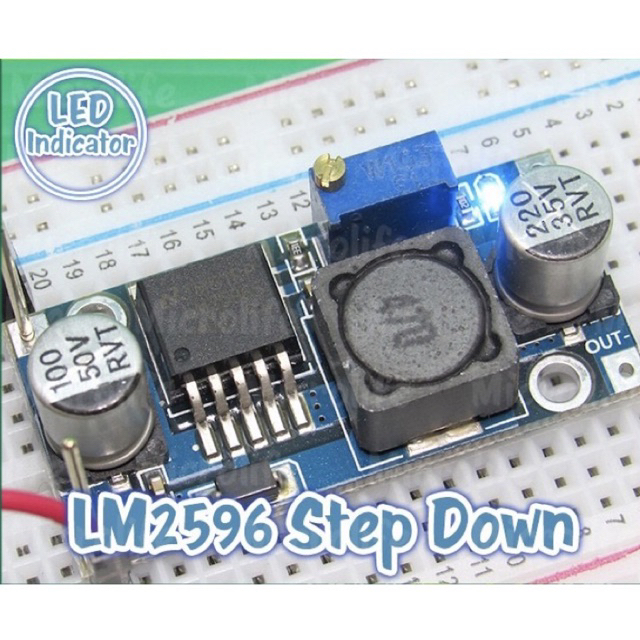 Jual LM2596 Adjustable DC-DC Step Down Module | Shopee Indonesia