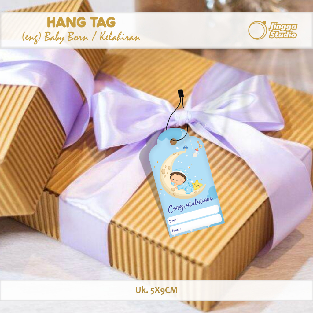 Jual Hang Tag Baby Newborn Ucapan Kelahiran Bayi English | Shopee Indonesia