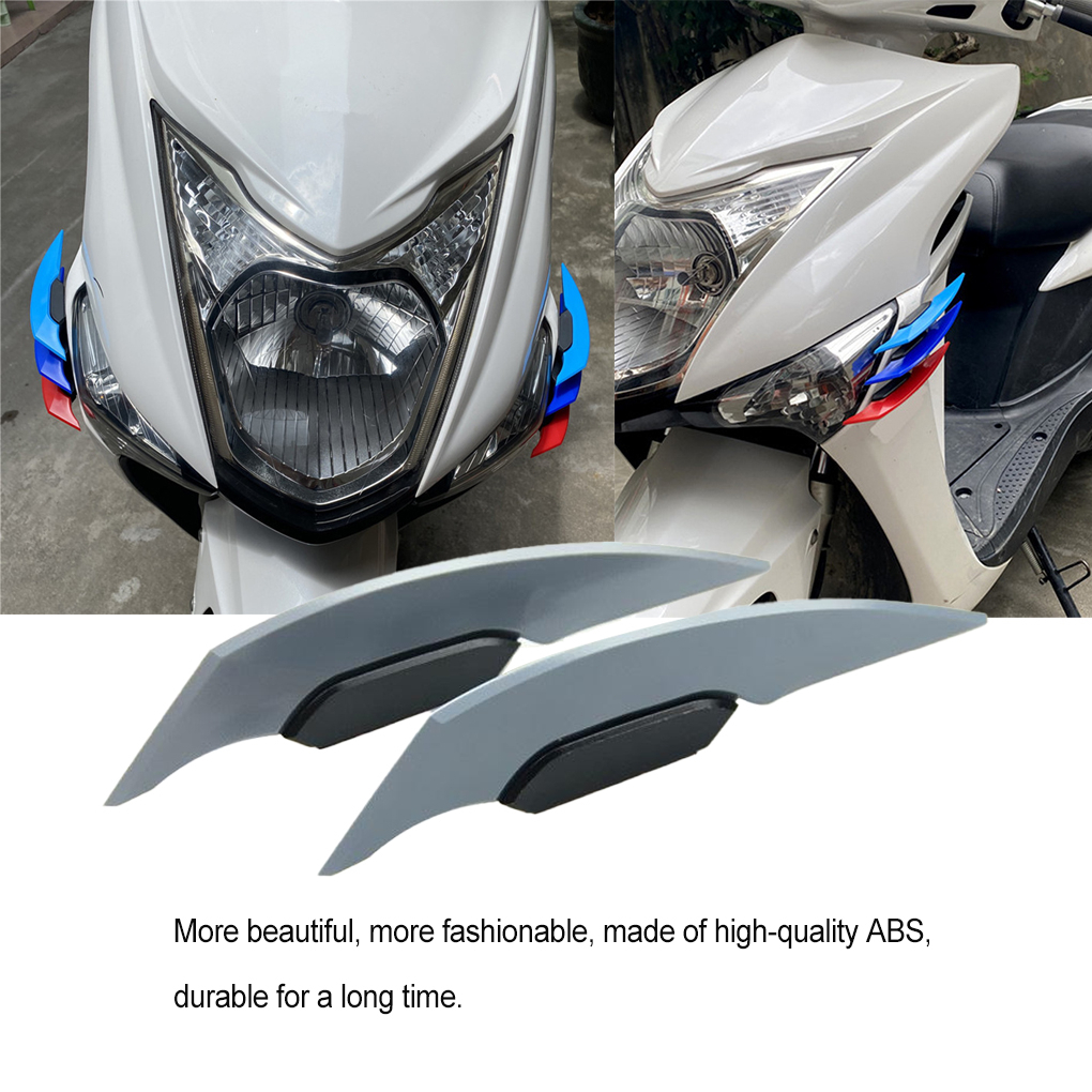 Jual 2 Buah Motor Winglet Aerodinamis Spoiler Sayap Sisi Spoiler Stiker ...
