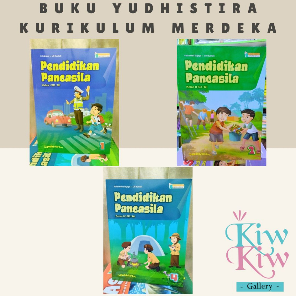 Jual Buku Pendidikan Pancasila Kelas 1, 2, 3, 4, 5, 6 SD/MI Kurikulum Merdeka - Yudhistira ...