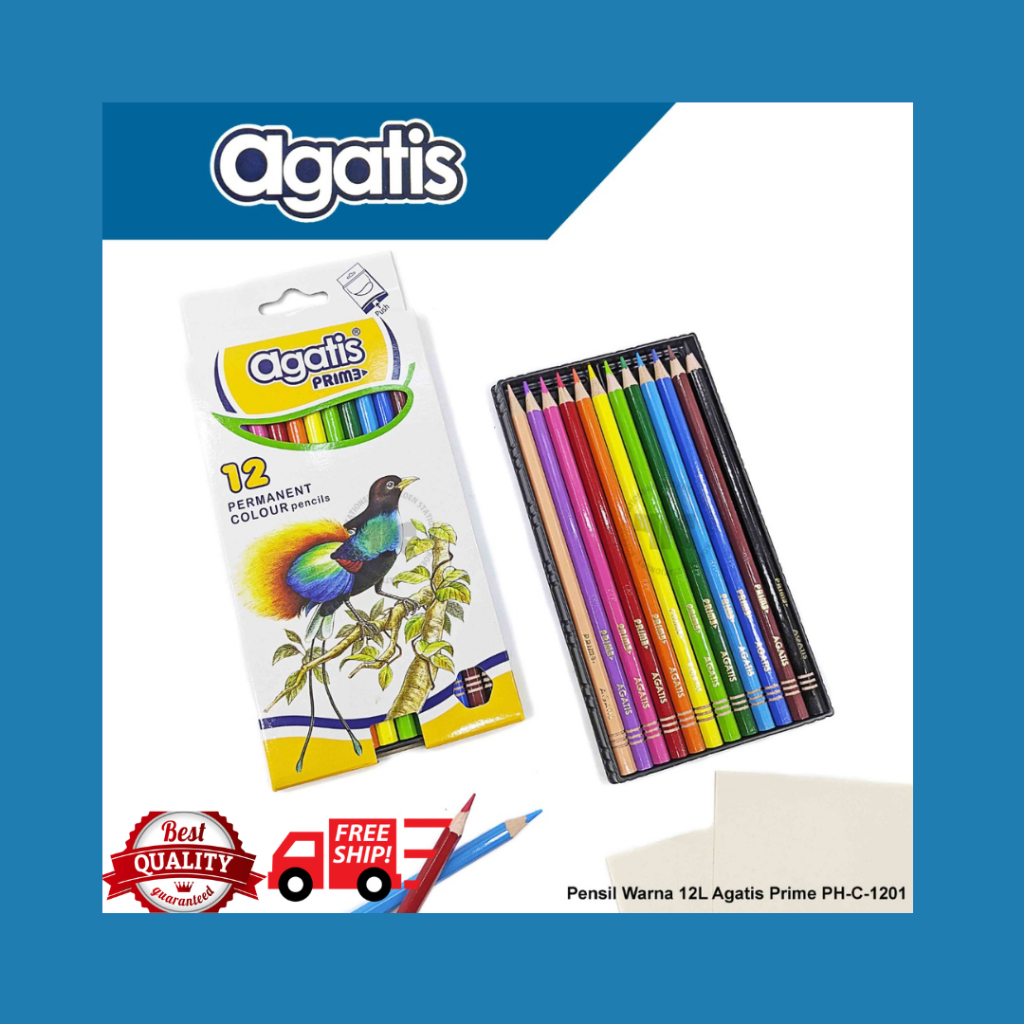 Jual PENSIL WARNA AGATIS PRIME | Shopee Indonesia