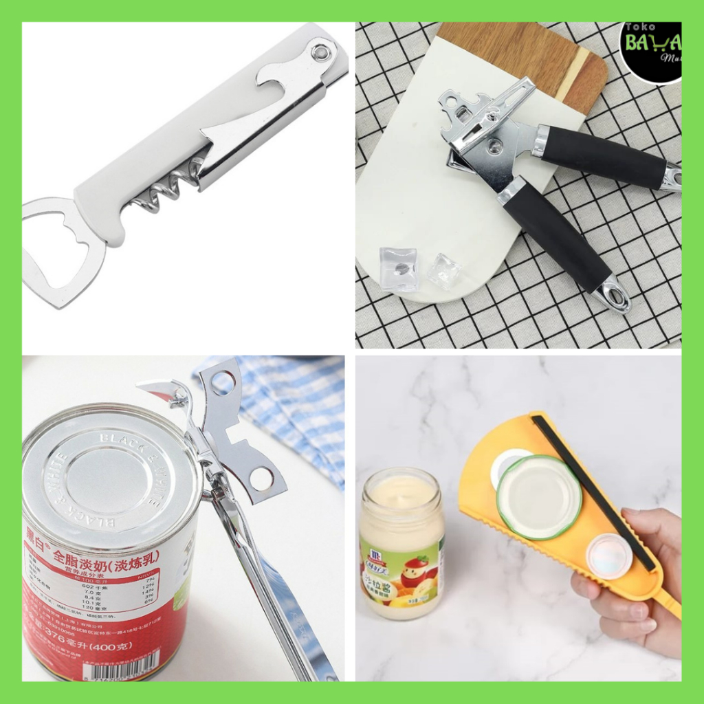 Jual Alat Pembuka Kaleng / Alat Pembuka Tutup Botol / Can Opener ...