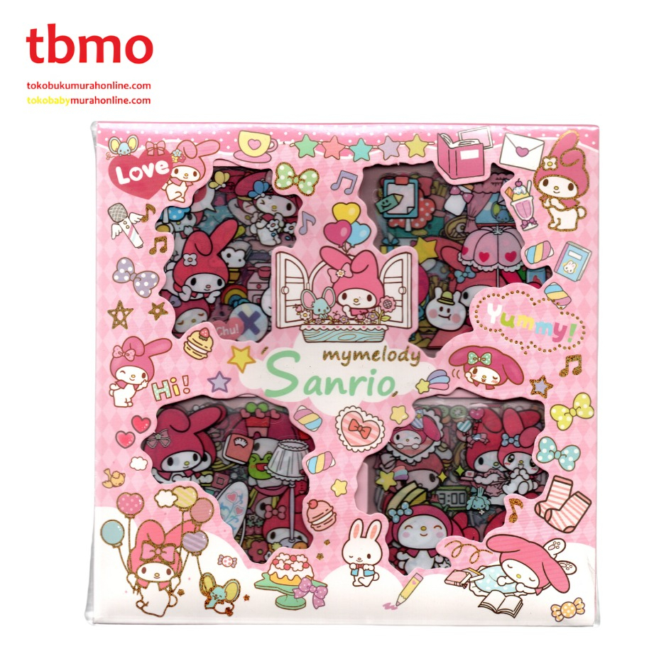 Jual Sanrio Sticker Box / Deco Sticker Sanrio PVC Anti Air | Shopee ...