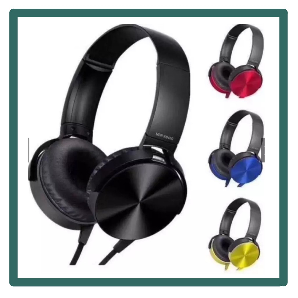 Jual ITSTORE Headset Bando PPT450 Headphone Eearphone Kabel + Mic Extra Bass Murah microphone ...