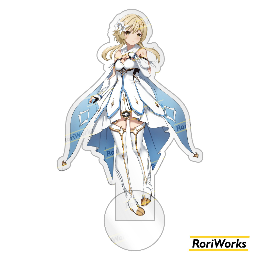 Jual Acrylic Standee Figure Anime - Lumine | Genshin Impact | Shopee ...