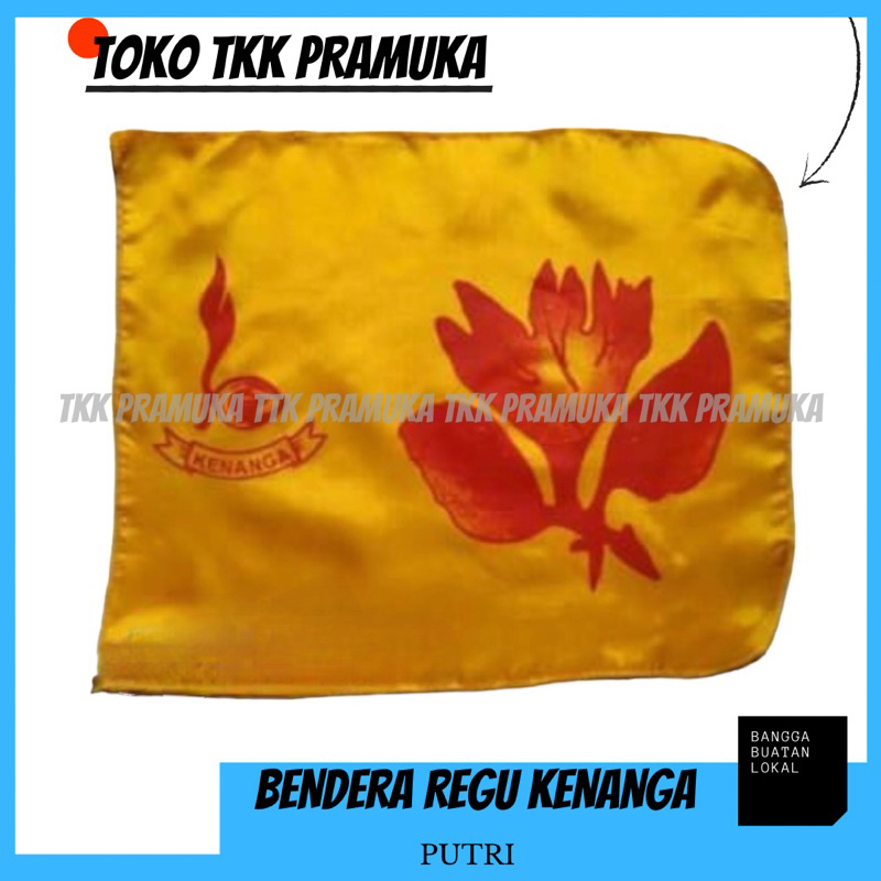 Jual Bendera regu pramuka / bendera regu kenanga putri | Shopee Indonesia
