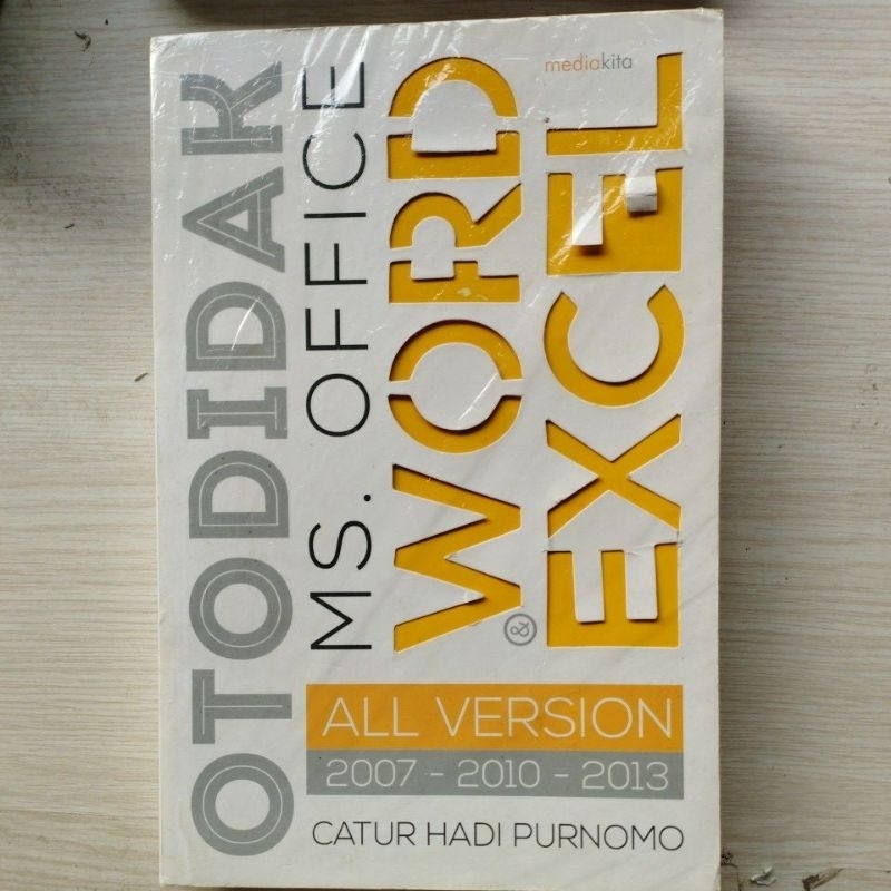 Jual Buku Komputer Otodidak Ms Office Word Excel Shopee Indonesia