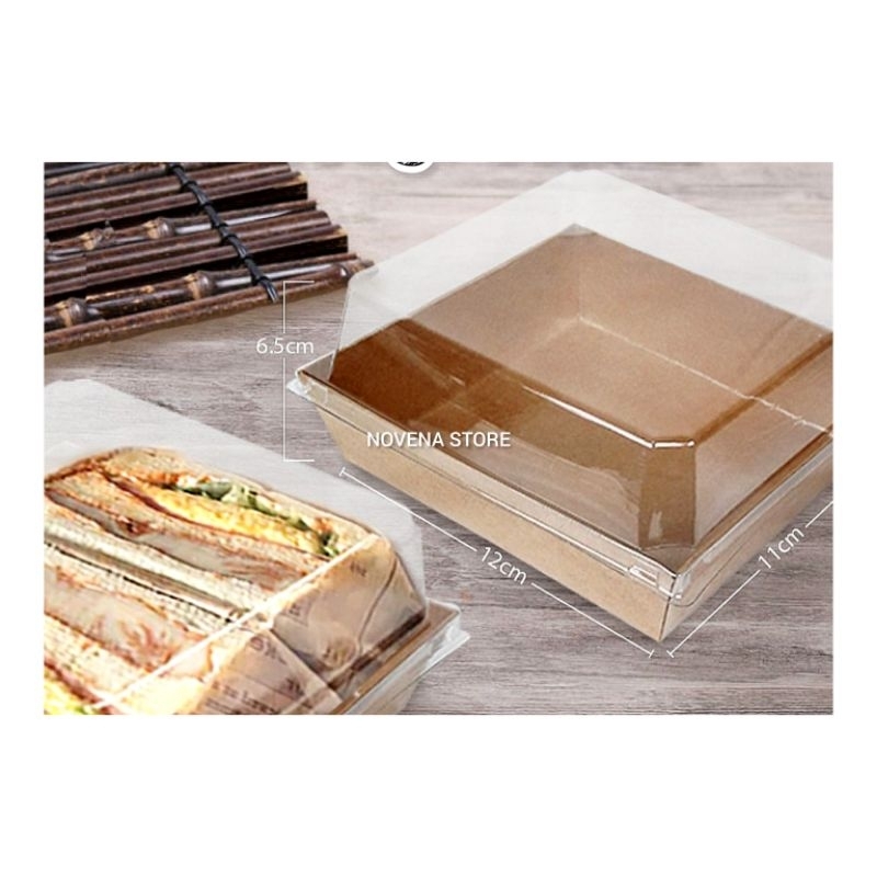 Jual SNACK BOX MIKA PAPER KOTAK MIKA KUE | Shopee Indonesia