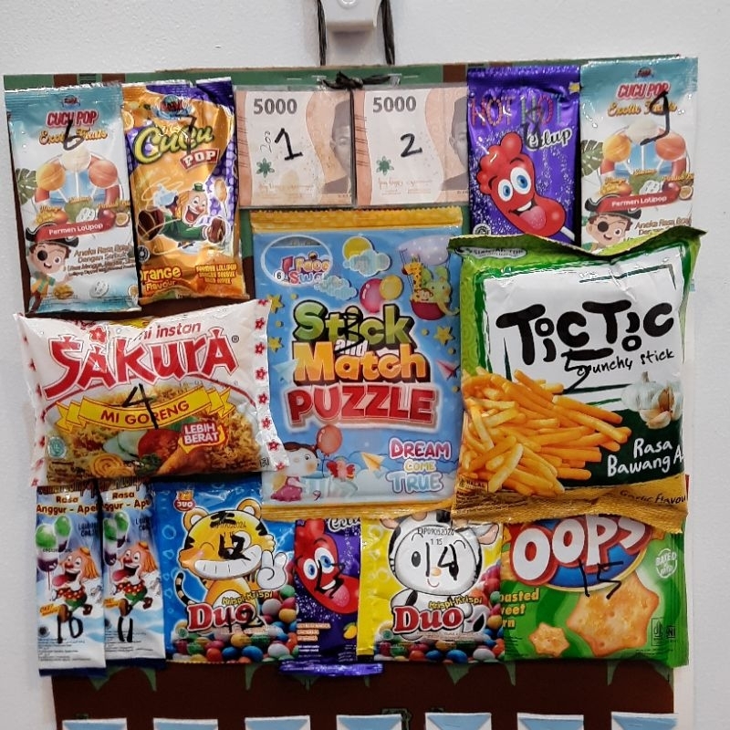 Jual Snack jajan Lotre Berhadiah Snack Mainan Lotre Jadul | Shopee ...
