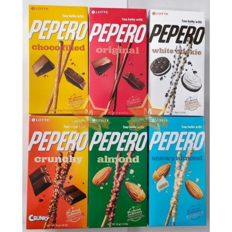 Jual LOTTE PEPERO ALL VARIANT | PEPERO CRUNCHY | CHOCO | COOKIE ...