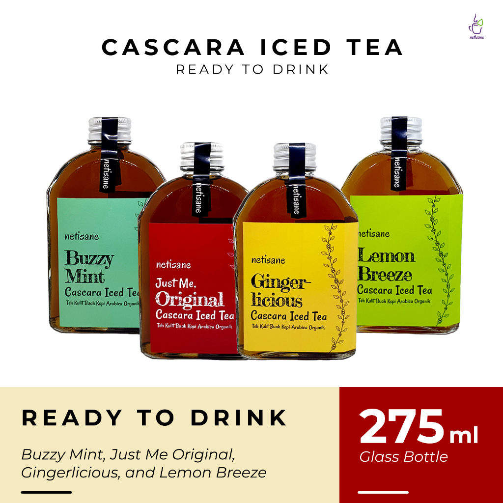 Jual Netisane Cascara Ready To Drink | Teh Kulit Buah Kopi | Shopee ...