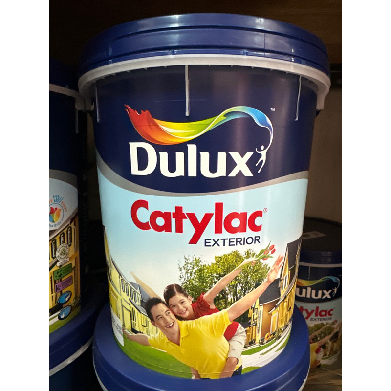 Jual DULUX CATYLAC EXTERIOR PUTIH 888 KEMASAN 5 kg | Shopee Indonesia