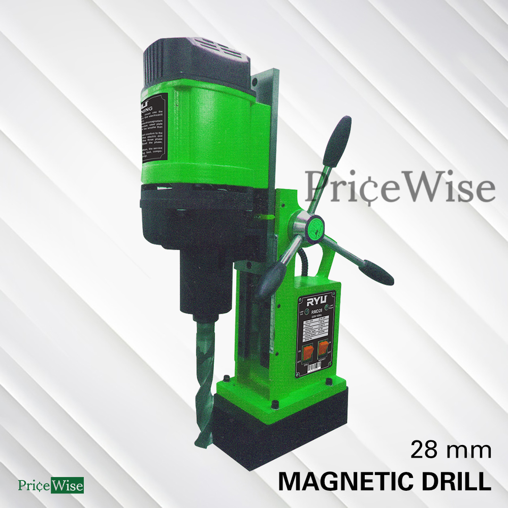 Jual Mesin Bor Magnet Duduk 28 mm RMD28 Ryu / Magnetic Drill 28mm ...