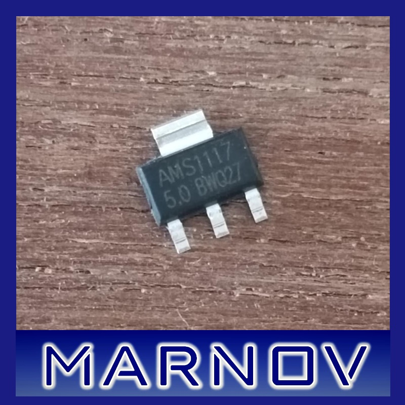 Jual AMS1117 5V AMS 1117 5.0 1A LOW DROPOUT VOLTAGE REGULATOR | Shopee Indonesia