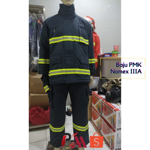 Jual BAJU PMK NOMEX IIIA PAKAIAN APD DAMKAR TAHAN PANAS 7 OZ NAVY FIRE ...
