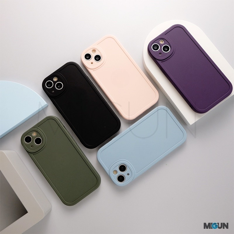 Jual New! Round Case (1) - Fullcover Softcase for iPhone 7 8 SE2020 7 ...