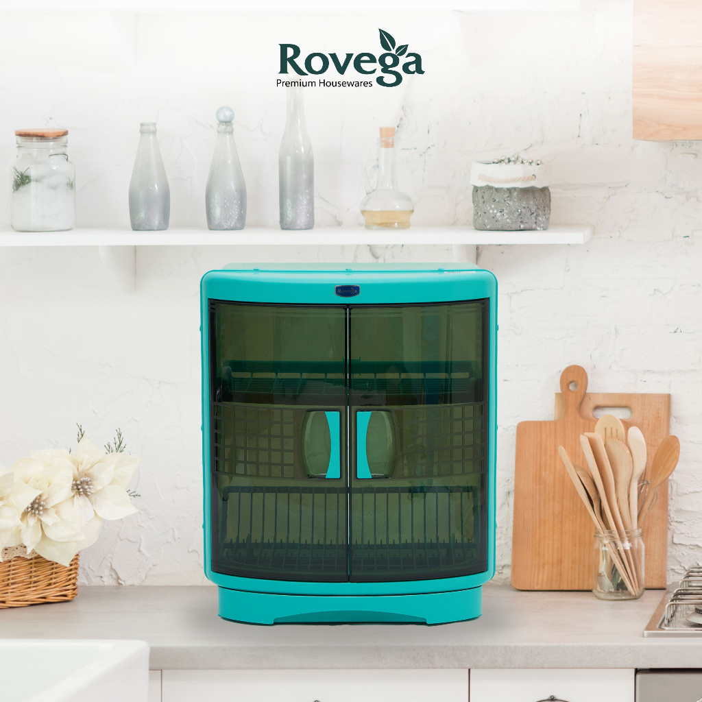 Jual Rovega Rak Piring Plastik Premium Foodgrade Dish Drainer Paloma ...