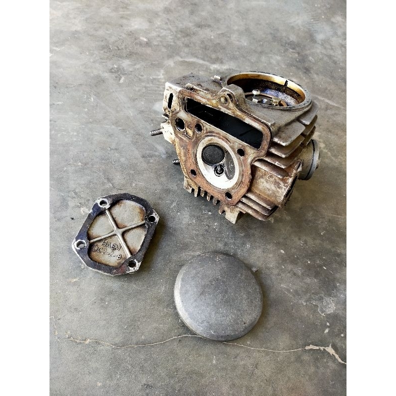 Jual Silinder Cylinder Kop 110 cc Head Garuda Bangau Kanzen Gaza ...