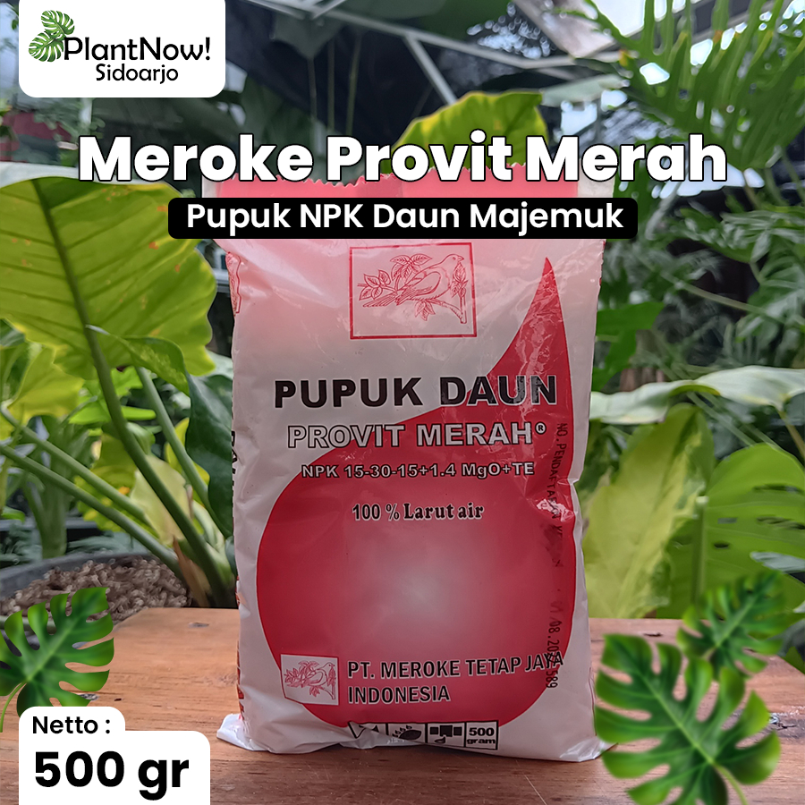 Jual Pupuk Daun MEROKE - PROVIT MERAH 500gr | Shopee Indonesia
