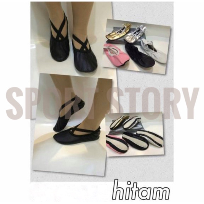 Jual Sepatu Ballet / Perform / Tamborin / Latihan | size 26~35 | Shopee ...