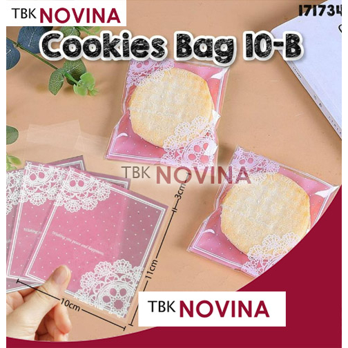 Jual [10 PCS] PLASTIK COOKIES BAG 10x10 / KANTONG PLASTIK OPP SEAL ...