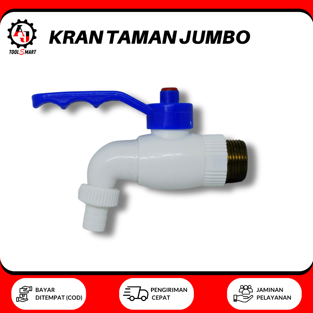 Jual Kran Taman Jumbo Jordan Keran Tembok / Kran Air Taman Model Engkol ...